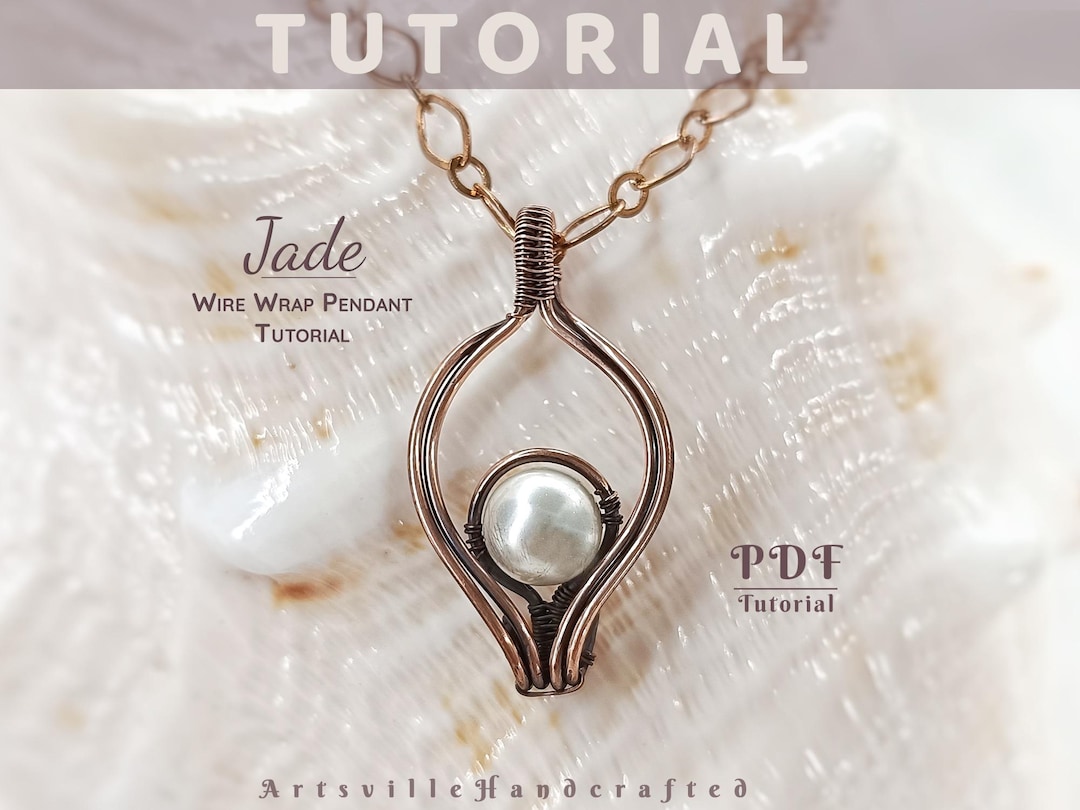 Beginner Wire Wrapping Tutorial | Easy Beaded Jewelry Making Guide ...
