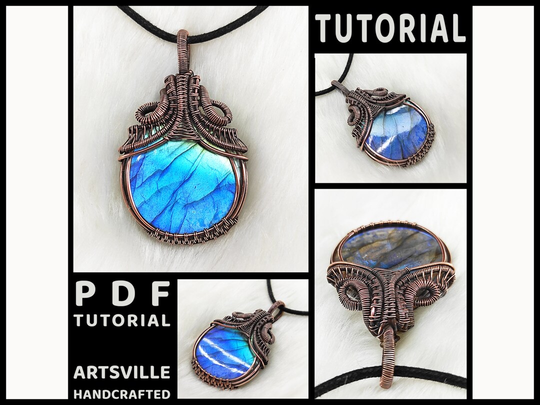 Nora: Wire Wrap Pendant Tutorial for Beginners, Wire Wrapping for ...