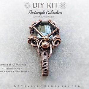 Wire Wrapping Kit for Beginner, Jewelry Making Kit, Adult DIY Kit ...