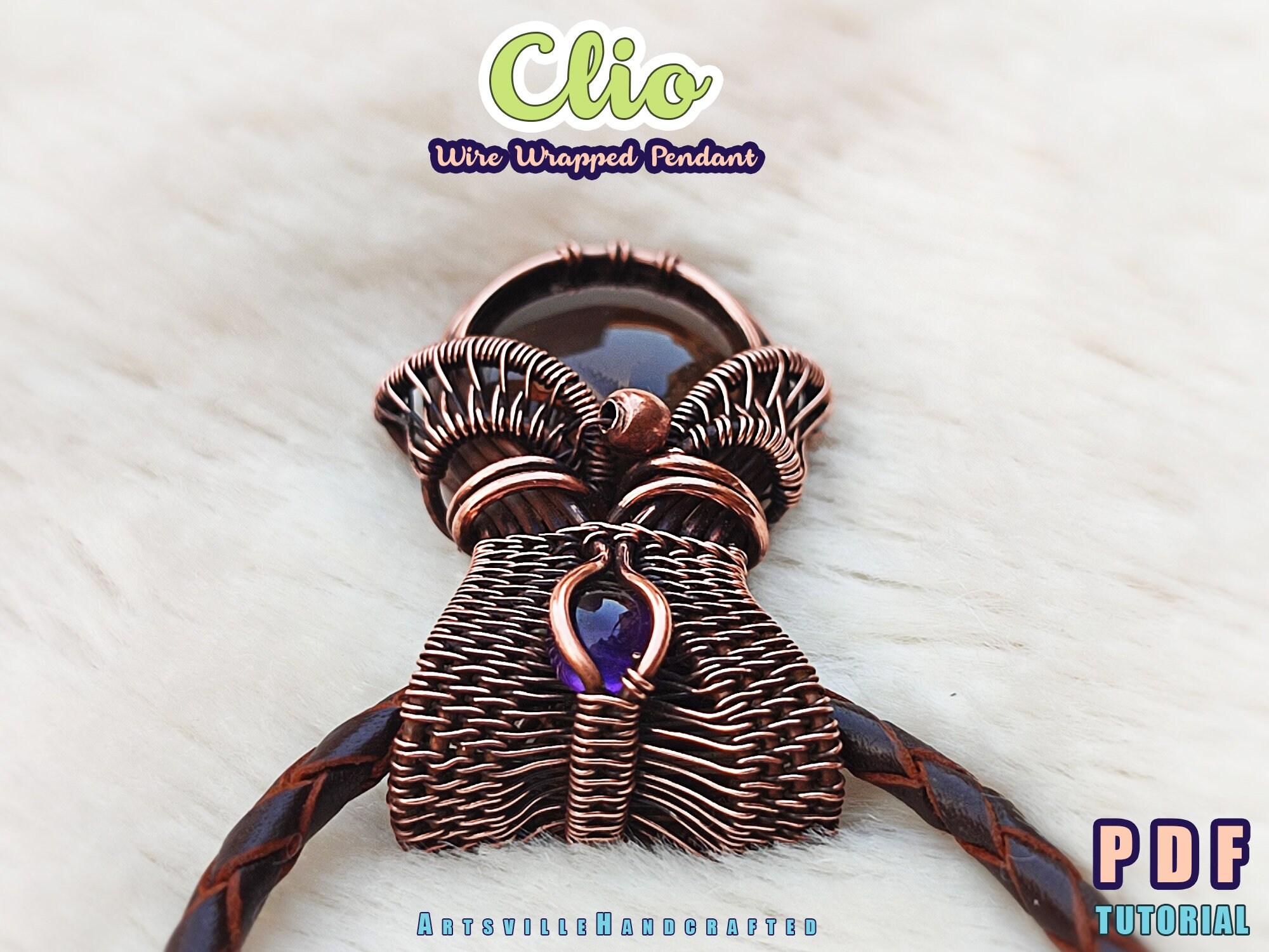 Clio: Wire Wrap Pendant Tutorial, Wire Wrapping Tutorial, Wire Work ...