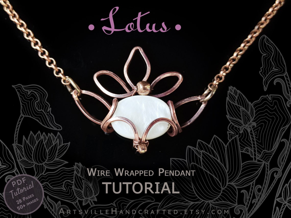 Beginners Tutorial Bundle : Wire Wrapping Wire Wrap Tutorial - Etsy