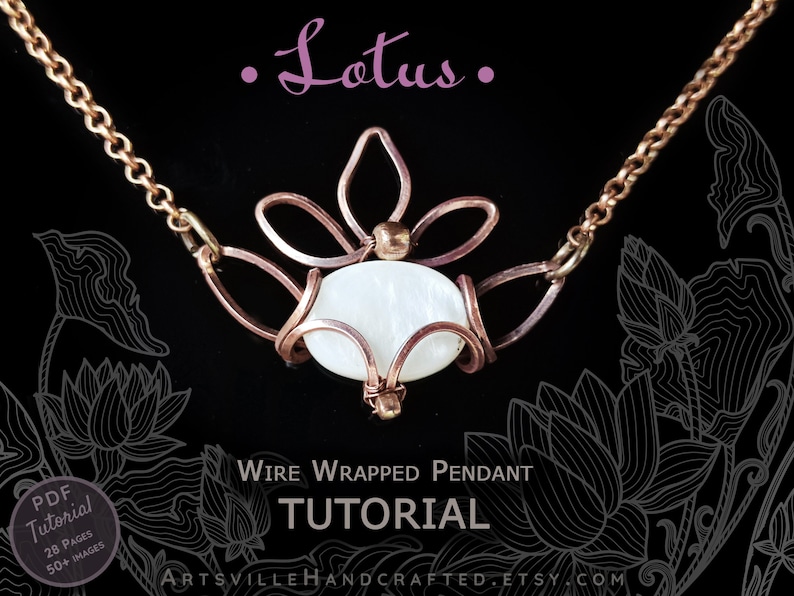 Beginners Tutorial Bundle : Wire Wrapping Wire Wrap Tutorial - Etsy