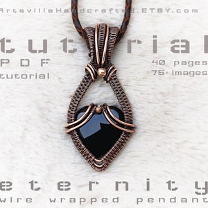 Heart Pendant Tutorials Bundle : Wire Wrapping, Wire Wrap Tutorial ...
