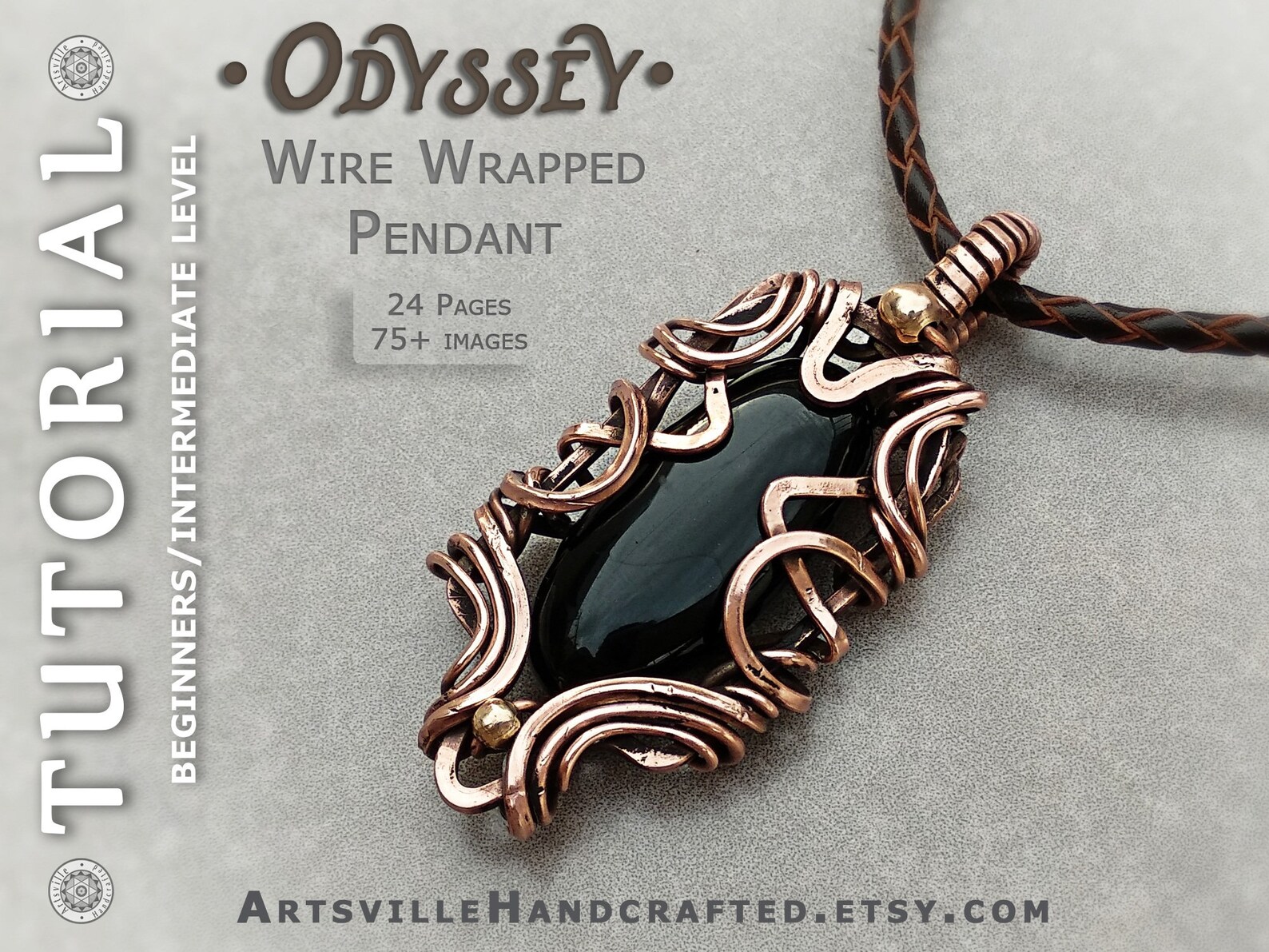 Wire Weave Tutorial Wire Wapping Tutorial Wire Wrapped | Etsy