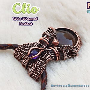 Clio: Wire Wrap Pendant Tutorial, Wire Wrapping Tutorial, Wire Work ...