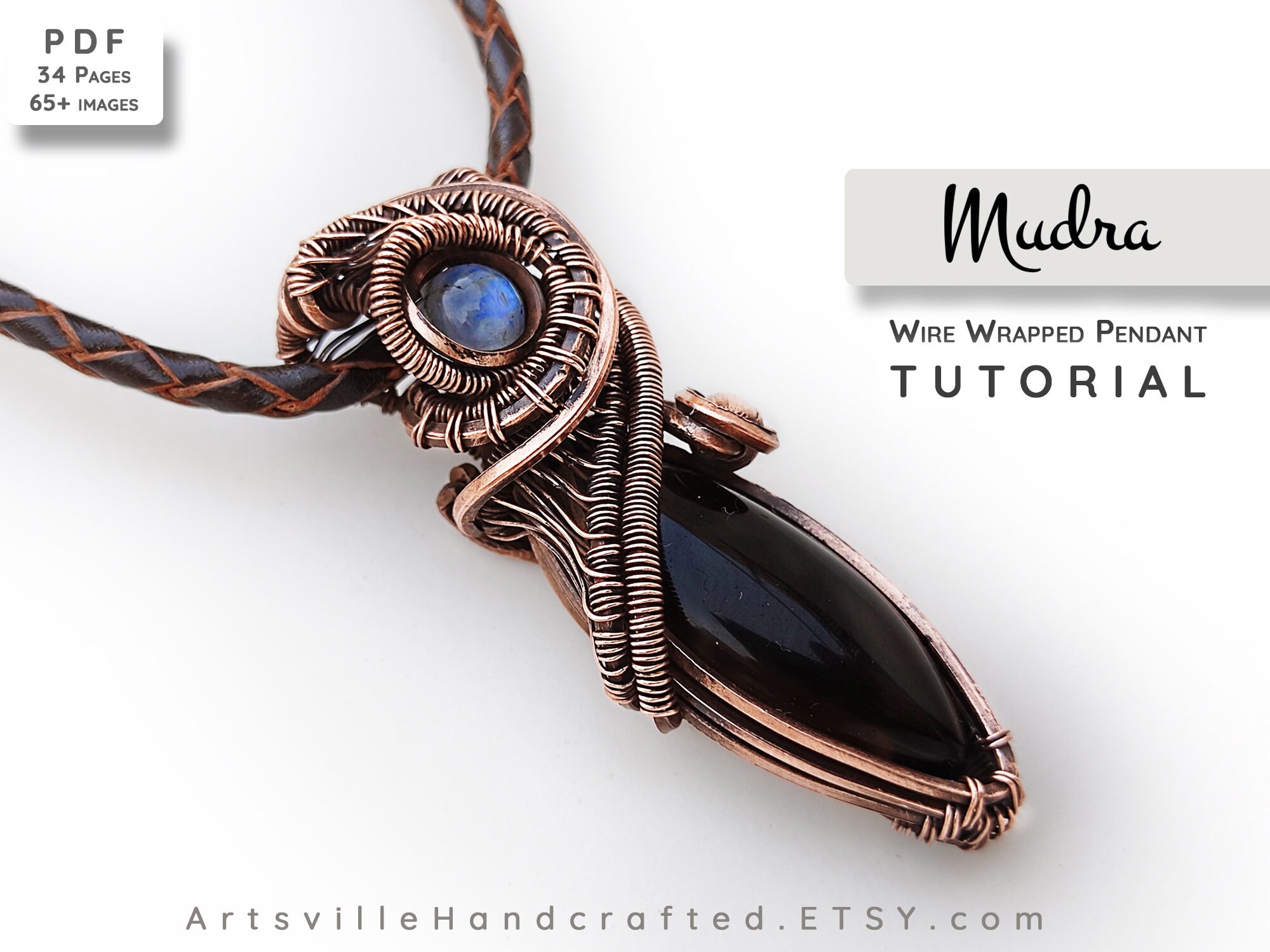 Wire Wrap Tutorial Jewelry Making Wire Work Tutorial Wire | Etsy