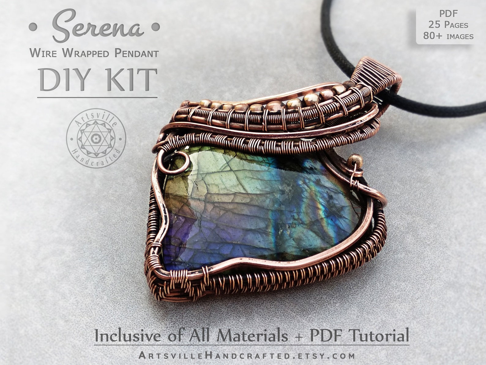 Full DIY Kit Wire Wrapping Kit Jewelry Making Kit Craft - Etsy