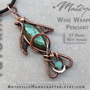 7 Animal Tutorials Bundle : Wire Wrap Tutorials Bundle, Wire Wrap Tutorial, Wire Work Pendant ...
