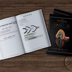 Rainbow Ring Tutorial, Wire Ring Tutorial, Easy Fast Wire Wrap Ring Tutorial, DIY Ring Tutorial ...