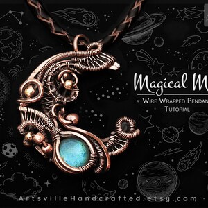 Sun and Moon Bundle : 3 Wire Wrap Tutorials, Wire Wrapping Tutorial ...