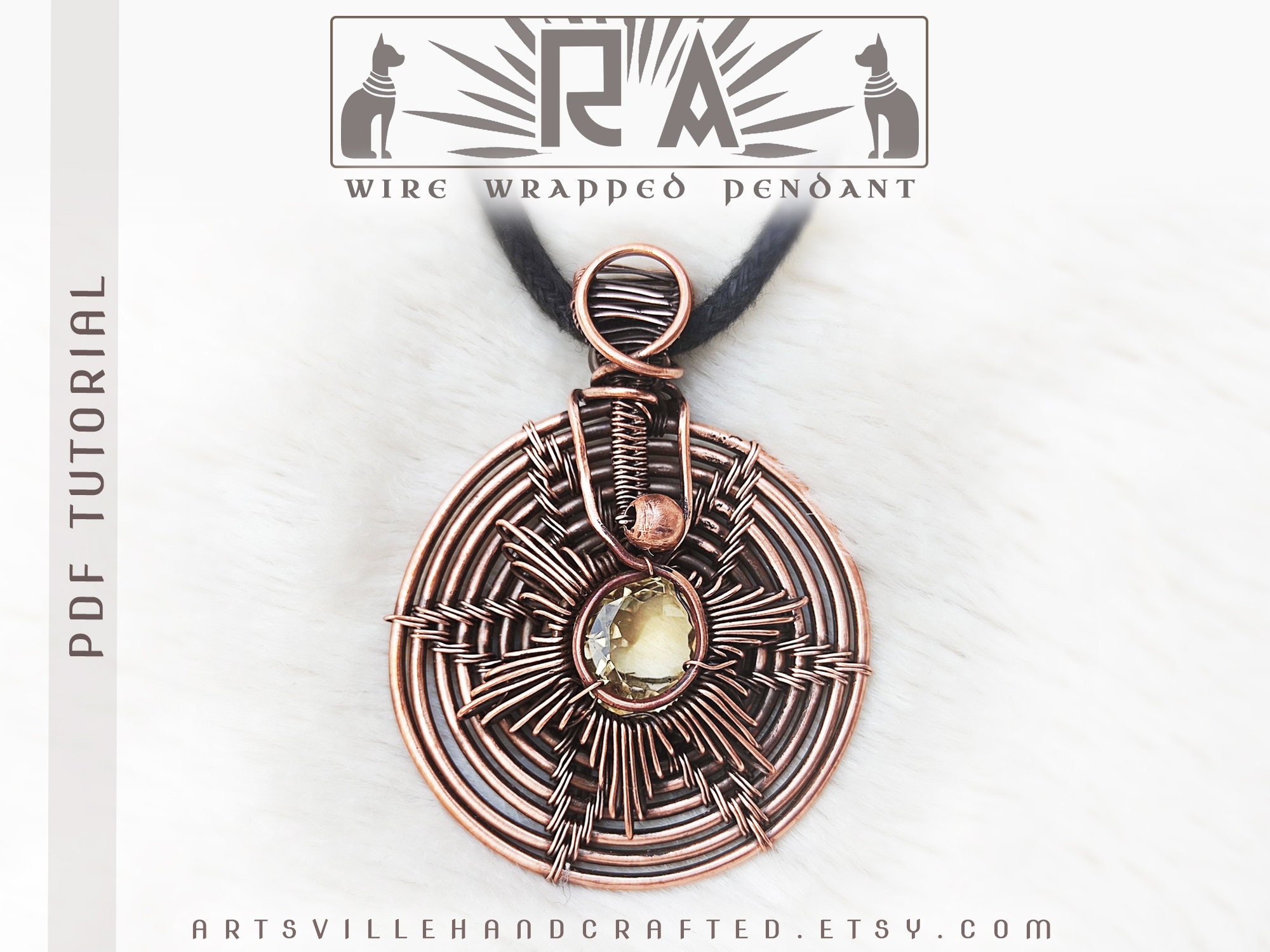 Ra : Wire Wrap Sun Pendant Pattern Tutorial, Wire Weaving Tutorial ...