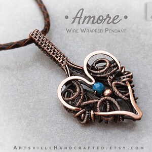 Heart Pendant Tutorials Bundle : Wire Wrapping, Wire Wrap Tutorial ...