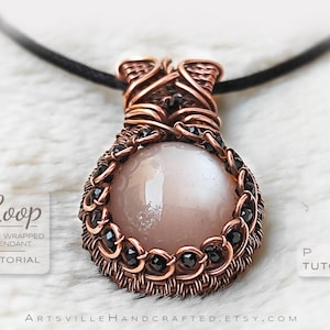 Loop Pendant : Wire Wrap Tutorial Original Design by ...