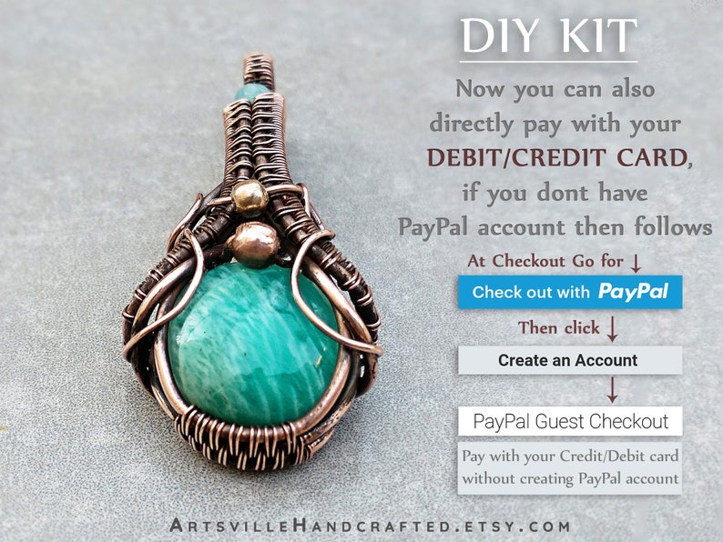 Full DIY Kit Jewelry Making Pendant Kit Craft Kits for | Etsy