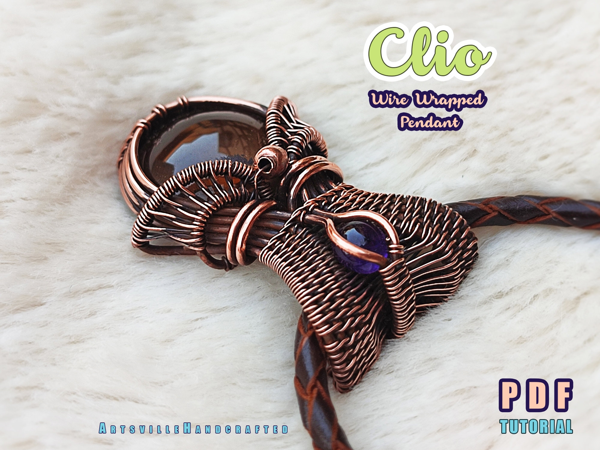 Clio: Wire Wrap Pendant Tutorial, Wire Wrapping Tutorial, Wire Work ...
