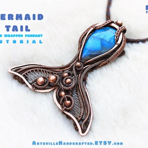 Mermaid Tail Tutorial: Wire Wrap Tutorial to Create Mermaid Tail ...