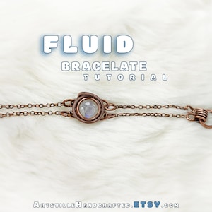 Fluid Bracelet Tutorial, Wire Wrap Tutorial, Wire Wrapping Tutorial ...