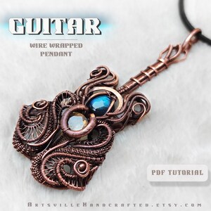 Guitar Wire Wrap Tutorial : Intermediate/advance Wire Jewelry Tutorial ...