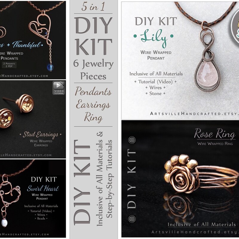 Wire Wrapping Kit - Etsy