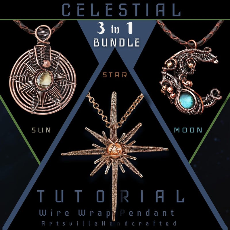 Moon and Star Macrame Pattern - Etsy