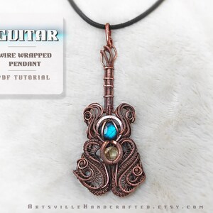 Guitar Wire Wrap Tutorial : Intermediate/advance Wire Jewelry Tutorial ...