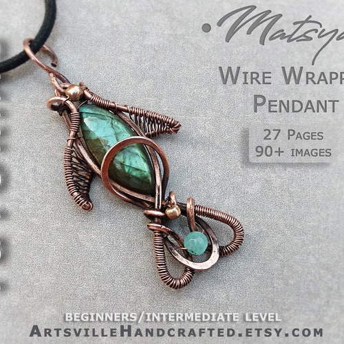 Organic Wire Wrapping Tutorial - Etsy