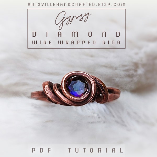 Wire Wrapped Rings - Etsy
