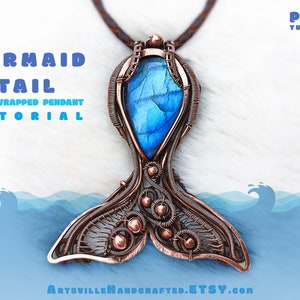 Mermaid Tail Tutorial: Wire Wrap Tutorial to Create Mermaid Tail ...