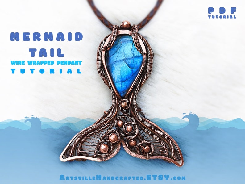 Mermaid Tail Tutorial: Wire Wrap Tutorial to Create Mermaid Tail ...