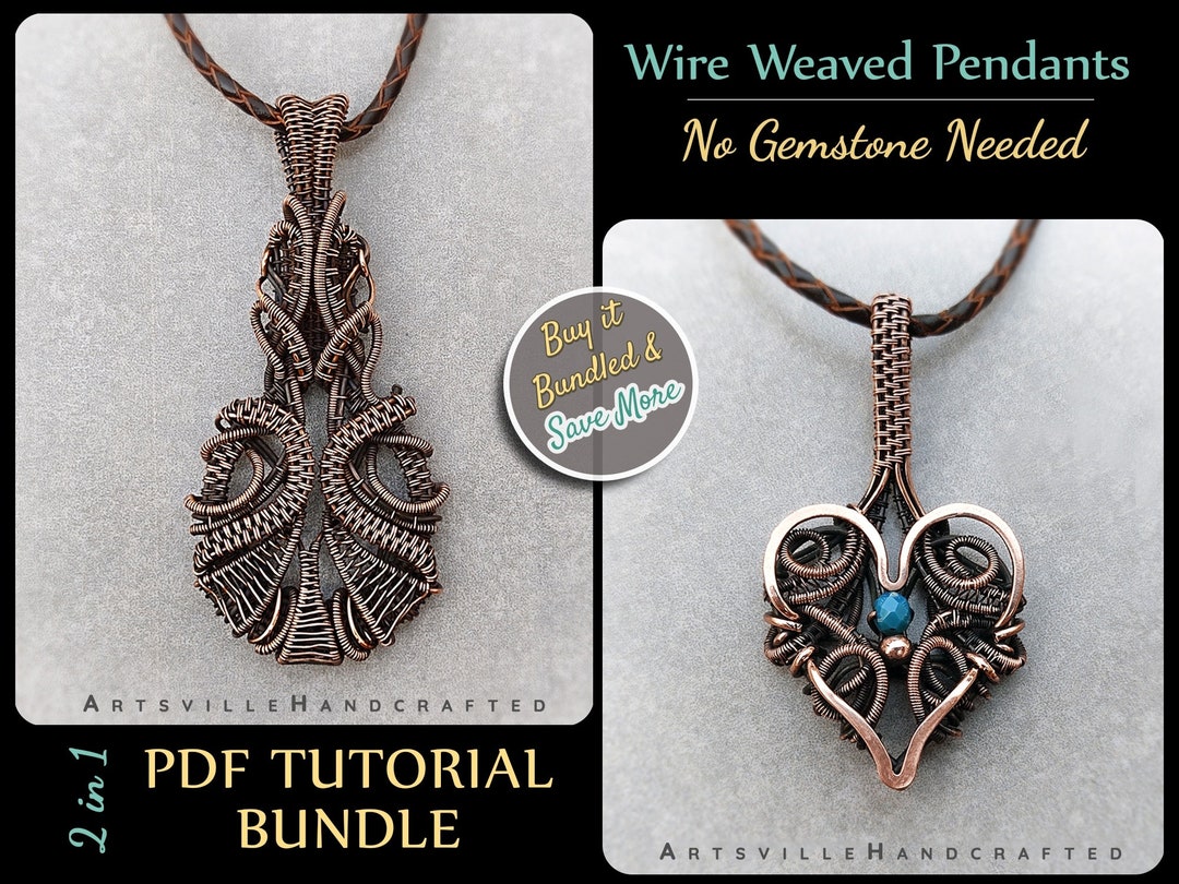 Copper Wire Jewelry Tutorials for Beginners, Wire Wrap Tutorials for ...