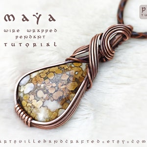 Maya : Wire Wrap Tutorial, Wire Wrap Pendant Tutorial, Jewelry Tutorial ...