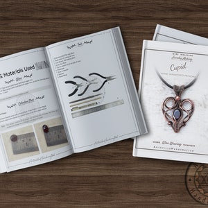 Cupid: Wire Wrap Heart Pendant Tutorial, DIY Wire Wrapped Pendant ...