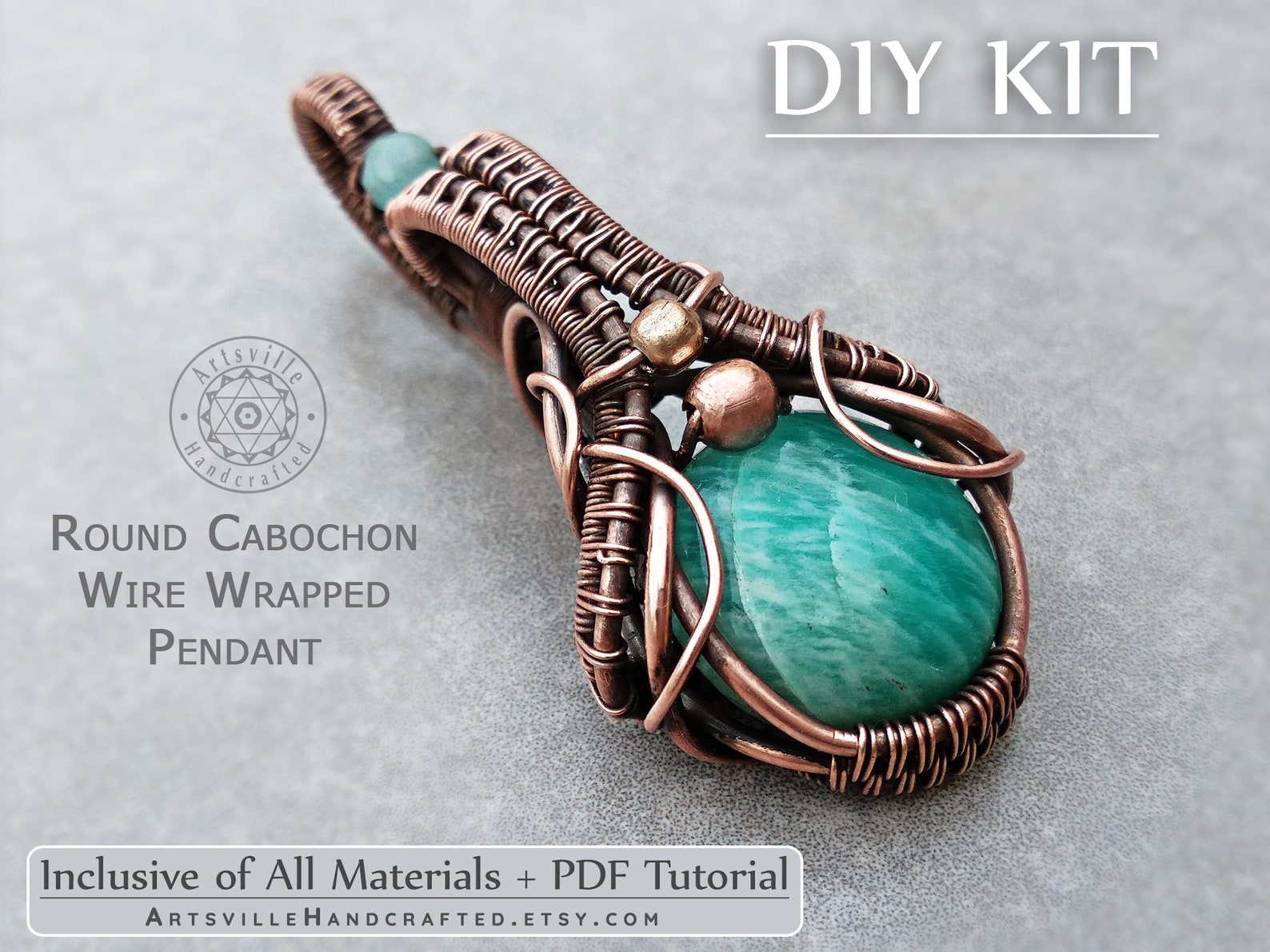 Full DIY Kit Jewelry Making Pendant Kit Craft Kits for | Etsy