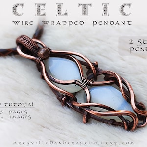 Celtic Pendant : Wire Wrap Tutorial for Beginners, Wire Wrapping PDF ...