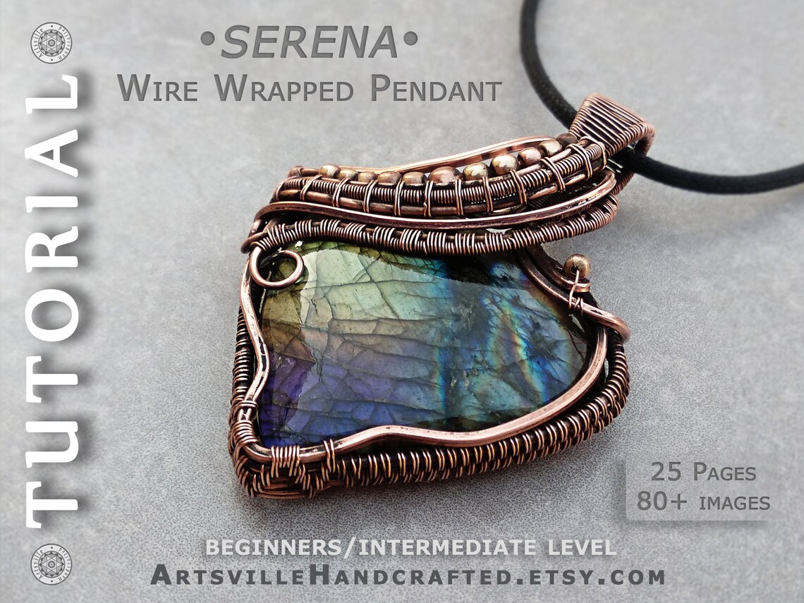 Wire Jewelry Tutorial Wire Wrapping Tutorial Wire Weave - Etsy