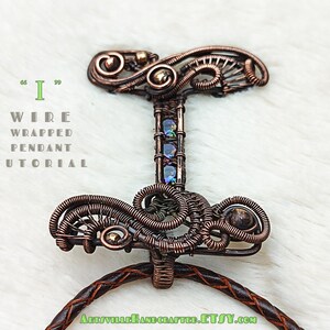 Alphabet 'I' Tutorial - Wire Wrap Pendant Tutorial, Wire Wrapping ...