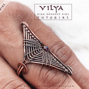 Vilya : Wire Wrapped Ring Tutorial, Wire Wrapping Tutorial, Wore Work Tutorial, DIY Wire Ring ...