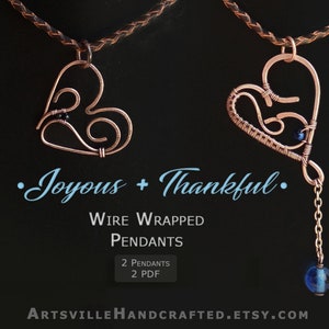 Heart Pendant Tutorials Bundle : Wire Wrapping, Wire Wrap Tutorial ...