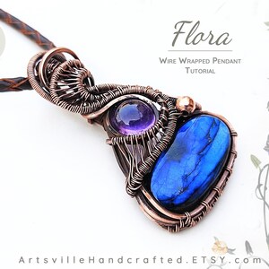 Two Stone Design Tutorial Bundle, Wire Wrap Tutorial, Wire Work Tutorial, Wire Wrapping ...