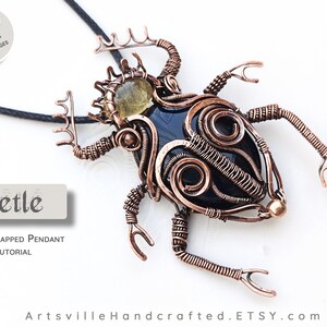 7 Animal Tutorials Bundle : Wire Wrap Tutorials Bundle, Wire Wrap Tutorial, Wire Work Pendant ...