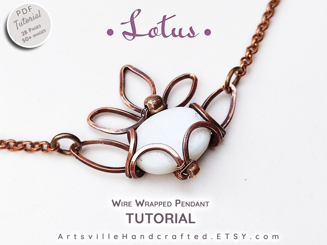 Beginners Tutorial Bundle : Wire Wrapping Wire Wrap Tutorial - Etsy