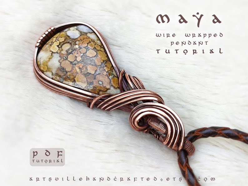 Maya : Wire Wrap Tutorial, Wire Wrap Pendant Tutorial, Jewelry Tutorial ...