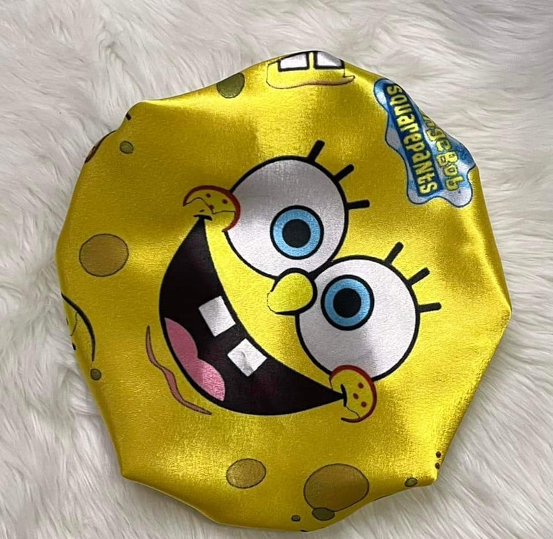 Character Sleeping Bonnet, Hair Bonnet for Women, Curly and Natural ...