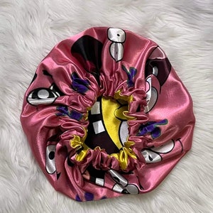 Character Sleeping Bonnet, Hair Bonnet for Women, Curly and Natural ...