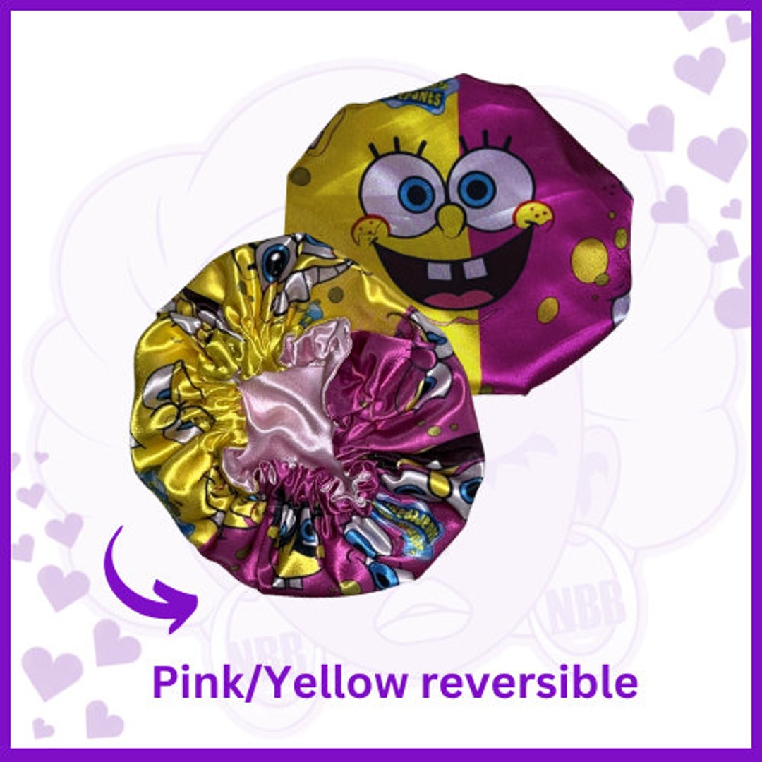 Split Colored Bonnet Reversible Solid Color, Gifts for Her, Hair Care ...