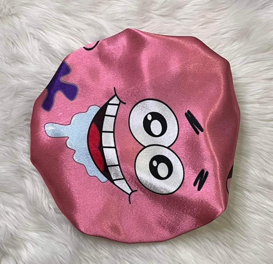 Character Sleeping Bonnet, Hair Bonnet for Women, Curly and Natural ...