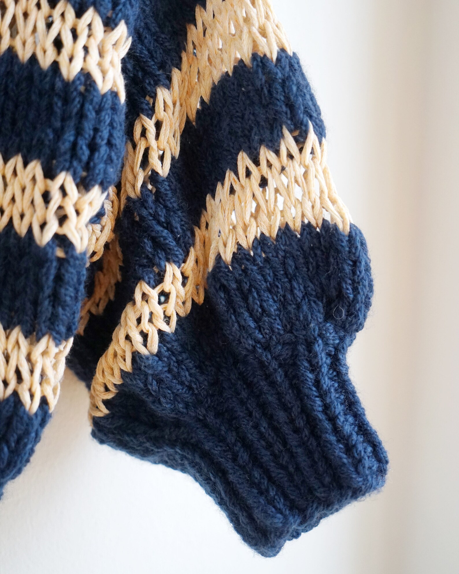 Handknitted Sweater Cropped Sweater Summer Fashion Organic | Etsy