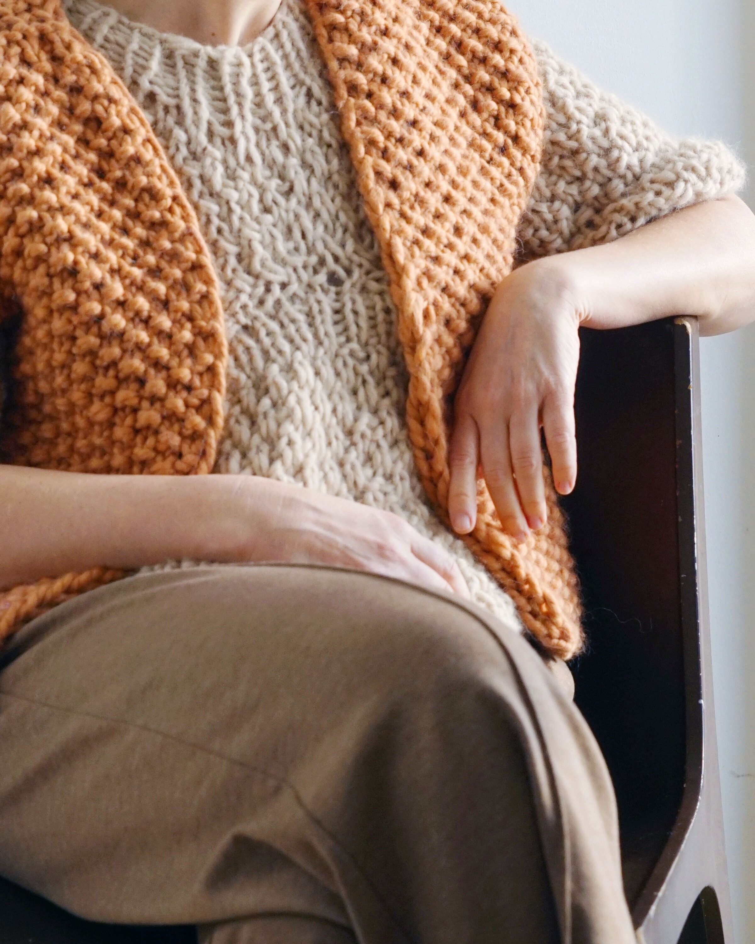 Duurzame breisels kimono trui alpaca trui hand gebreide | Etsy