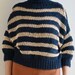Handknitted Sweater Cropped Sweater Summer Fashion Organic - Etsy