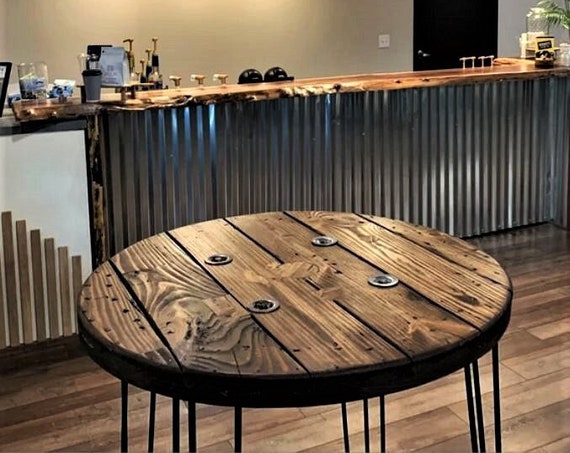 Midwest Wooderness - Farmhouse Wood Spool Tables & Clocks - Handcrafted ...